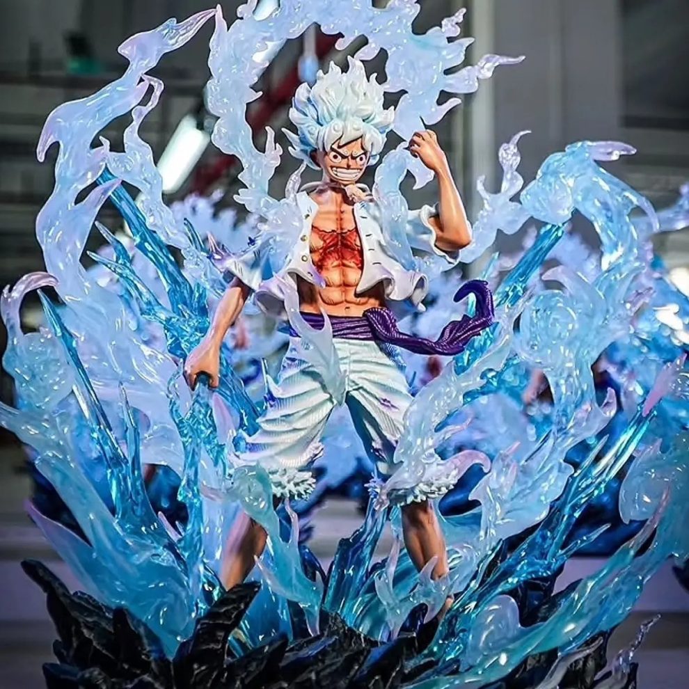 Figurine Luffy Gear 5 Nika One Piece – Statue Collector 30 cm - Cosplay ...