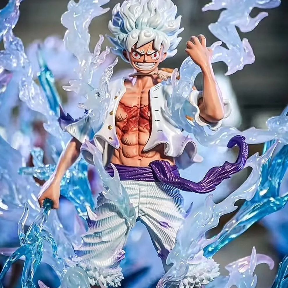 Figurine Luffy Gear 5 Nika One Piece – Statue Collector 30 cm - Cosplay ...