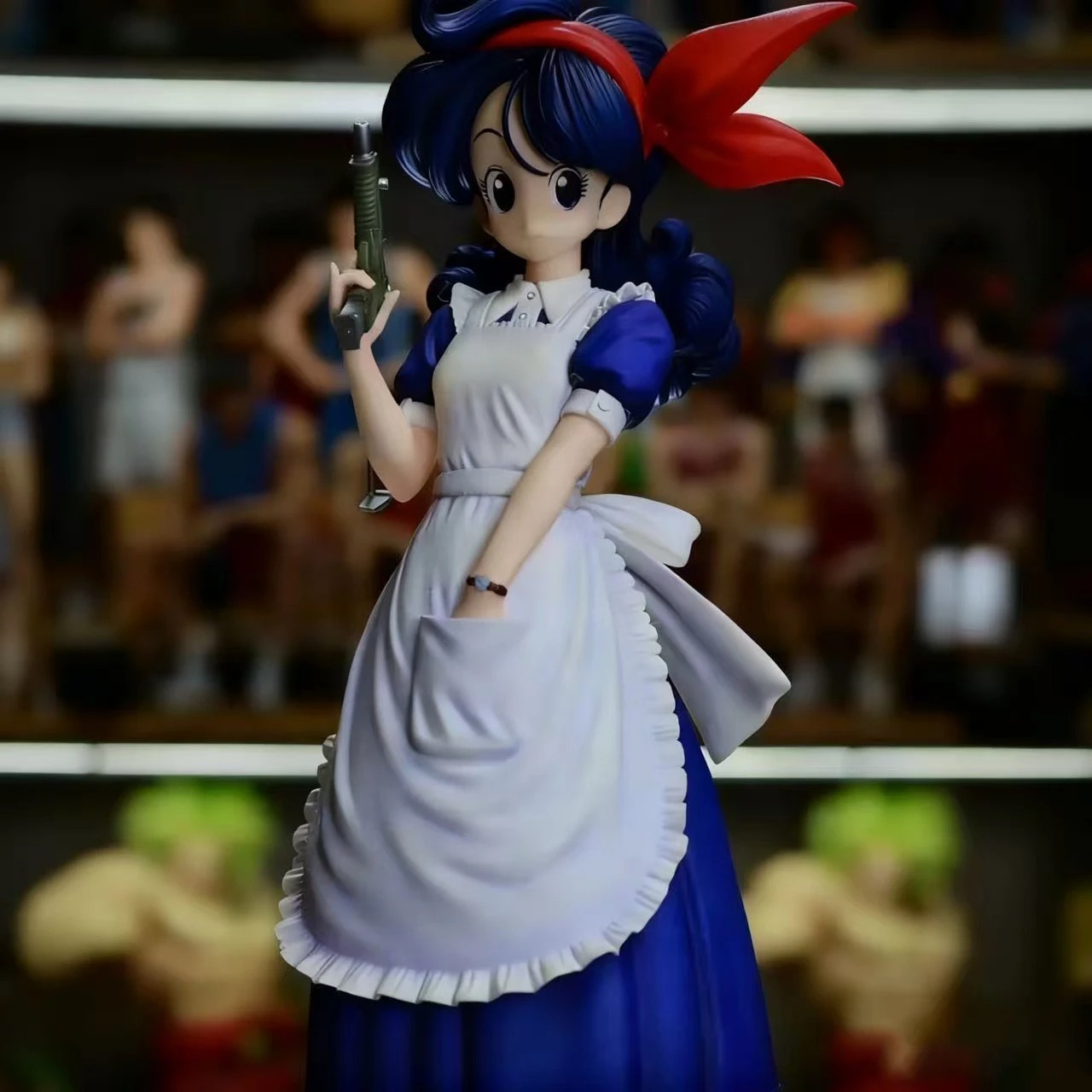 Figurines Bulma & Lunch Dragon Ball – Duo Collector avec Base - Cosplay ...